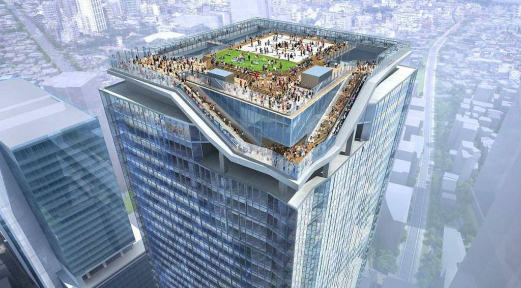 Views from the Newest, Tallest Development in Shibuya