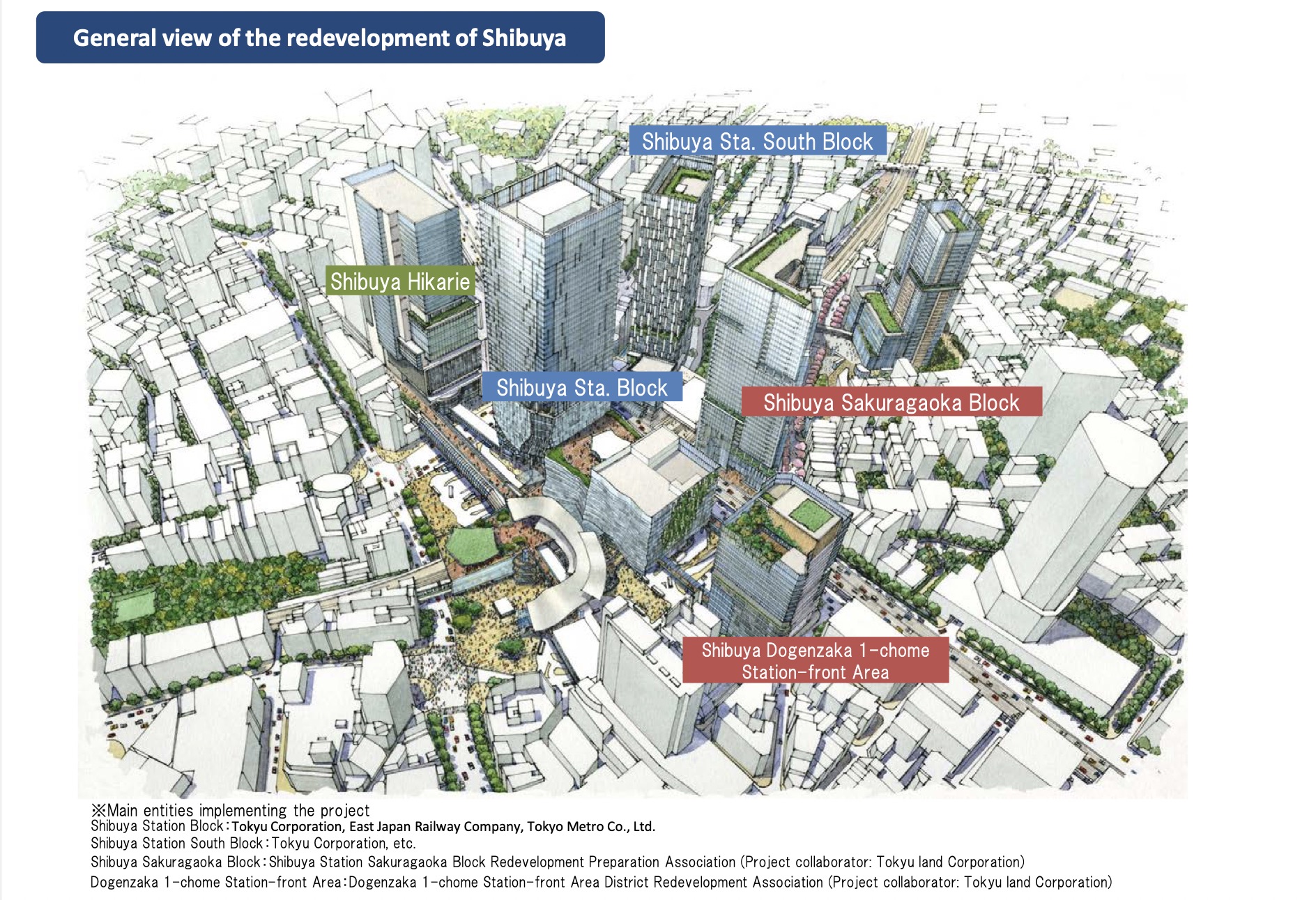 Shibuya Undergoing Redevelopment Projects | Housing Japan