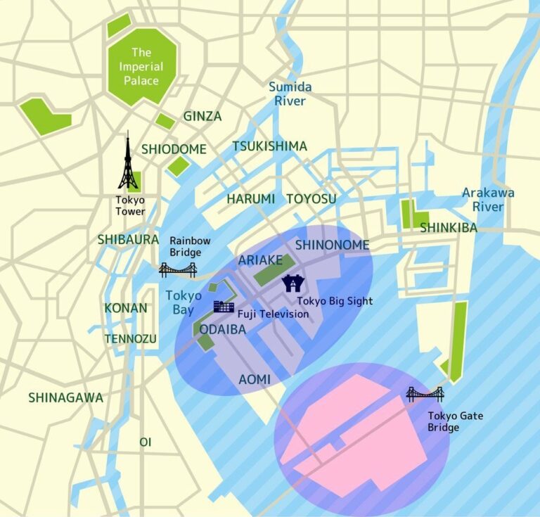 Reclaimed Land (Umetatechi) In Japan And Developments In The Bay Areas ...