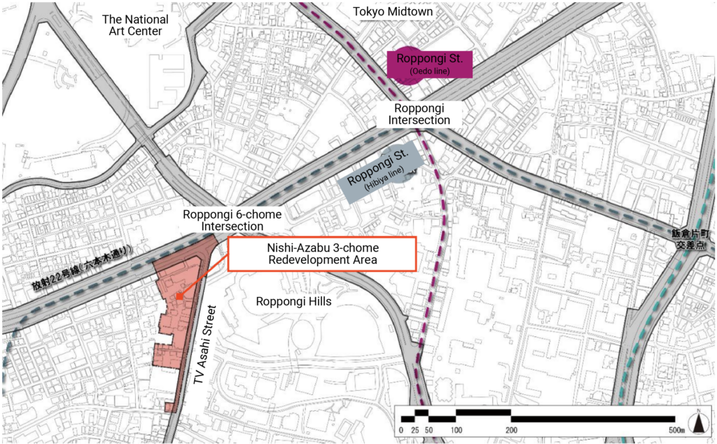 New Project In Nishi-Azabu 3-Chome | Housing Japan